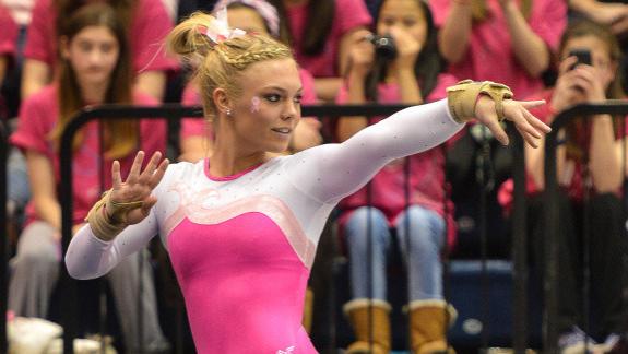 No. 12 women's gymnastics hosts quad meet on Senior Day | Penn State ...