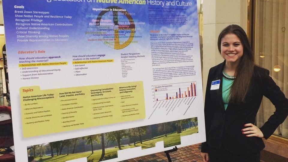 Schreyer Scholar Madison Miller explores misrepresentations of Native ...