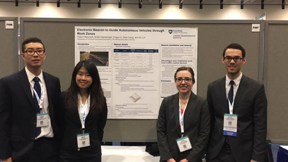 Civil engineering graduate students win national transportation ...