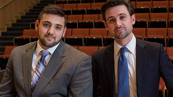 Nader Amer and Michael Slobom win 1L Mock Trial Competition | Penn ...