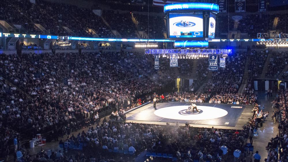 Seniors prep for final Rec Hall dual | Penn State University