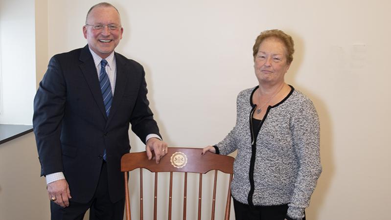 Janet Ritenour honored for 25 years at Penn State Fayette | Penn State ...