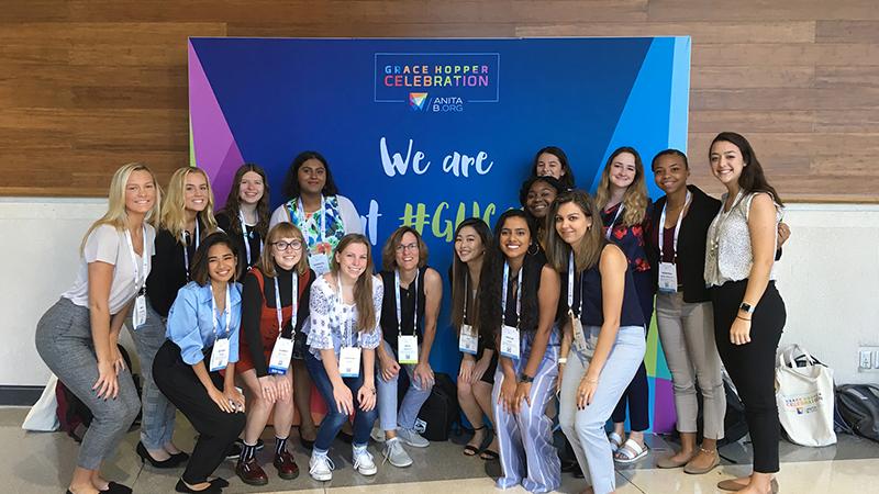 IST students and faculty 'build together' at Grace Hopper Celebration ...