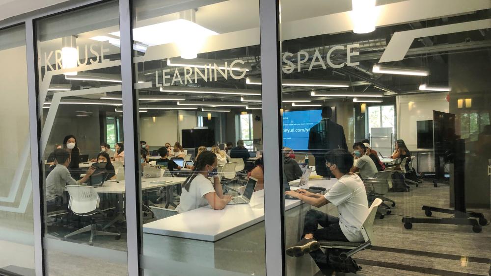 College of Education students: We Are ... glad to be back in the ...