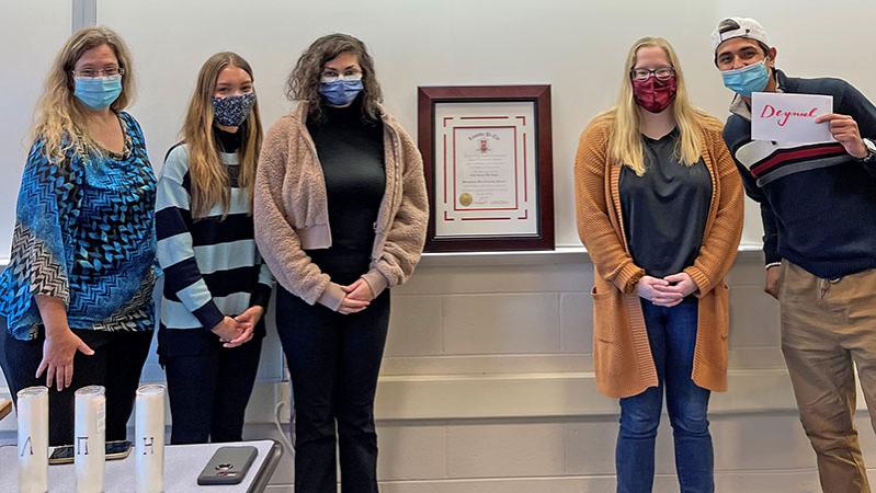 Scranton communication students inducted into Lambda Pi Eta Honor ...
