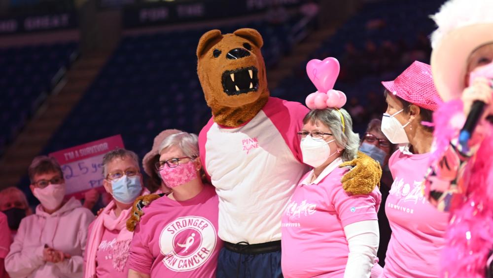 Women's basketball hosts 16th annual Pink Zone game | Penn State University