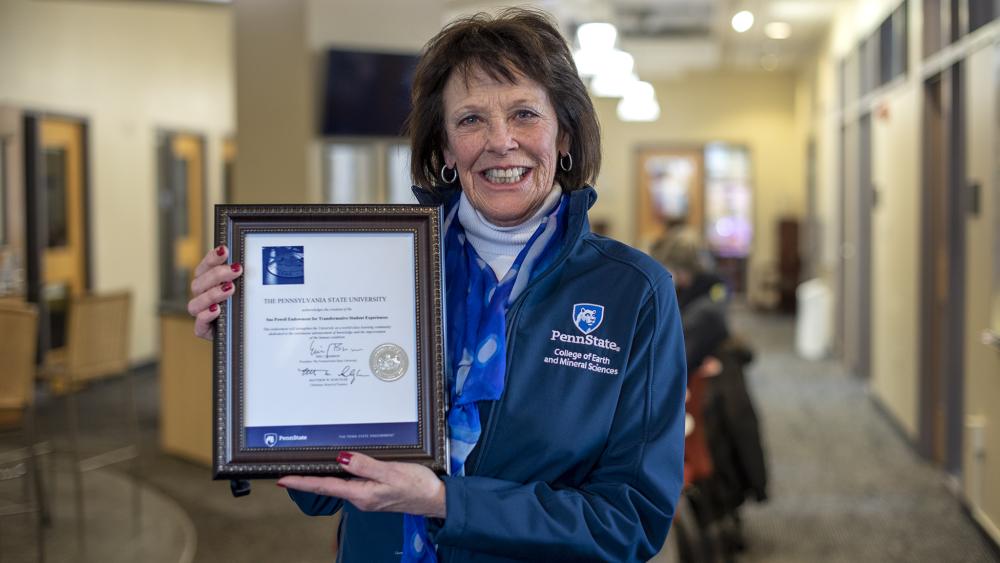 Sue Powell endowment latest effort to help Penn State students | Penn ...