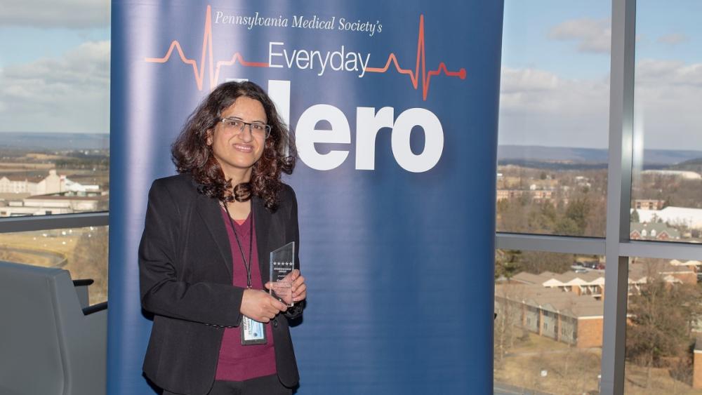 Mainali recognized as ‘Everyday Hero’ by Pennsylvania Medical Society ...