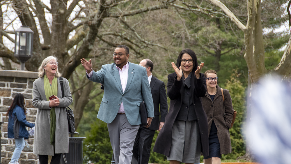 President-elect Neeli Bendapudi visits Penn State Schuylkill | Penn ...