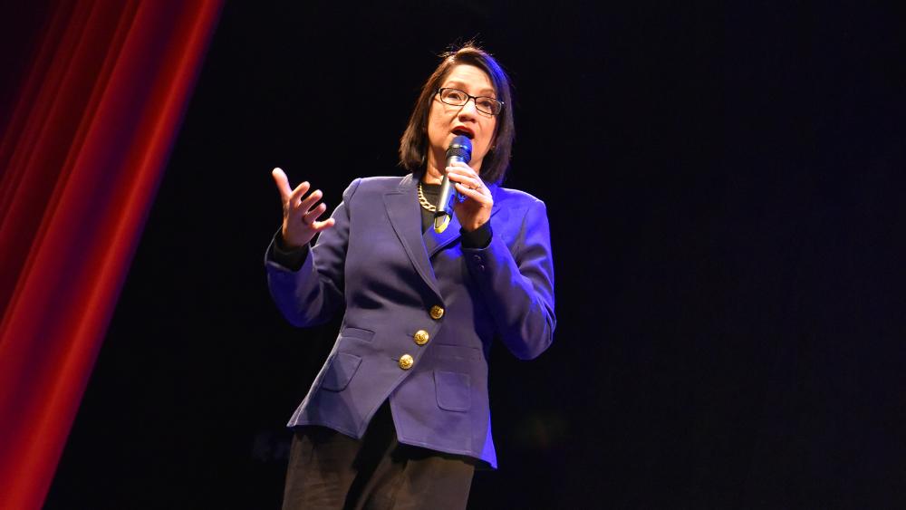 President-elect Neeli Bendapudi visits Penn State Altoona | Penn State ...