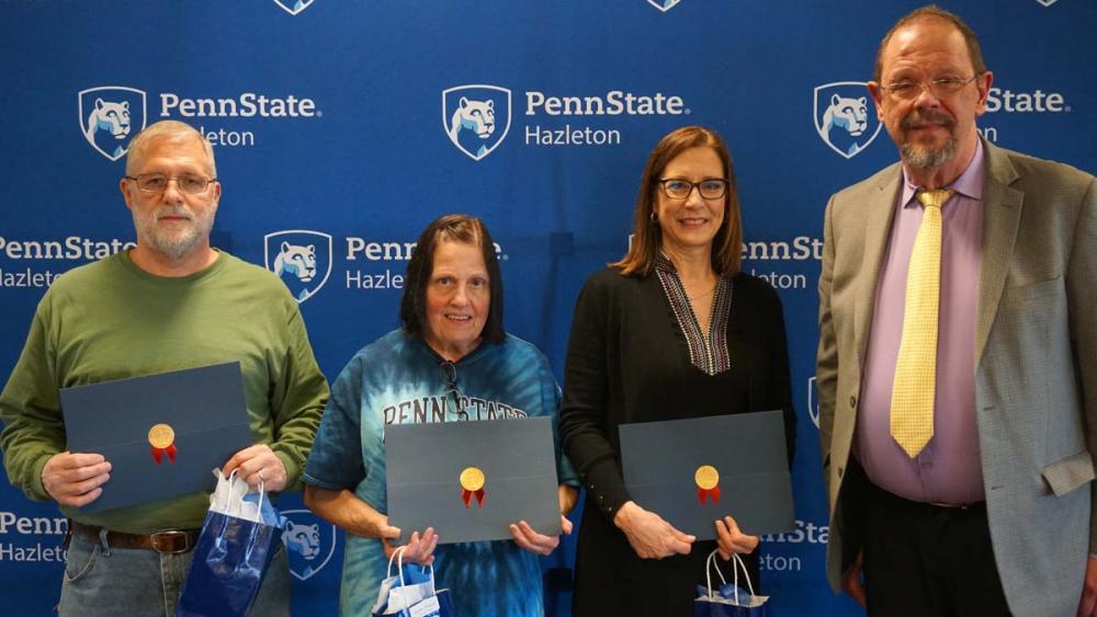 Ceremony honors Hazleton employees for career milestones | Penn State ...