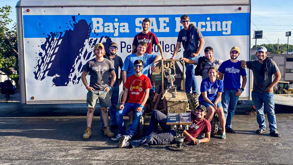 Penn College Baja SAE team captures coveted race victory | Penn State ...