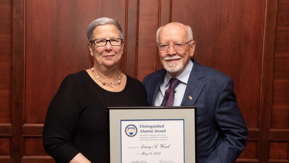 Penn College bestows Distinguished Alumni Award to Larry A. Ward | Penn ...