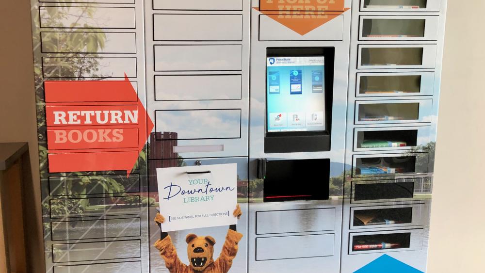 Library locker delivers downtown access for Penn State Altoona ...