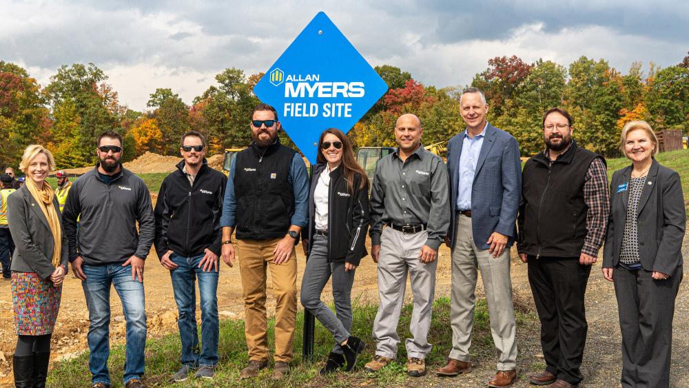 Branded field site exemplifies Allan Myers’ extensive support | Penn ...