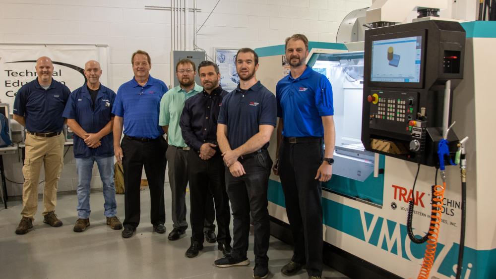 Machine donation aids Penn College manufacturing students | Penn State ...