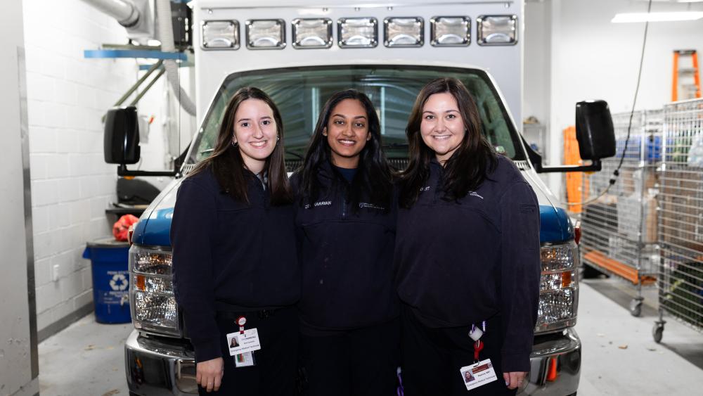 ‘Lucky to work here’: University Ambulance Service prepares students ...