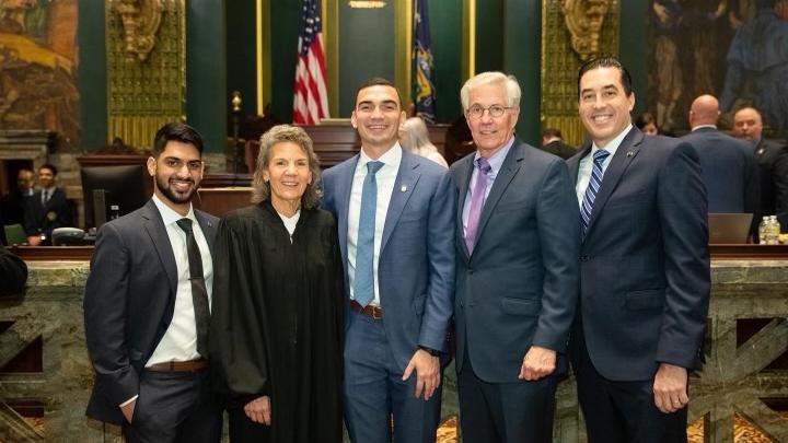 Penn State grad Nick Miller sworn in as youngest Pa. senator in 123 ...