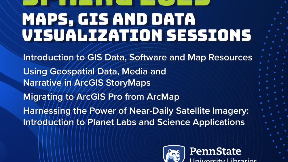 Libraries to offer spring workshops on maps, GIS and data visualization ...
