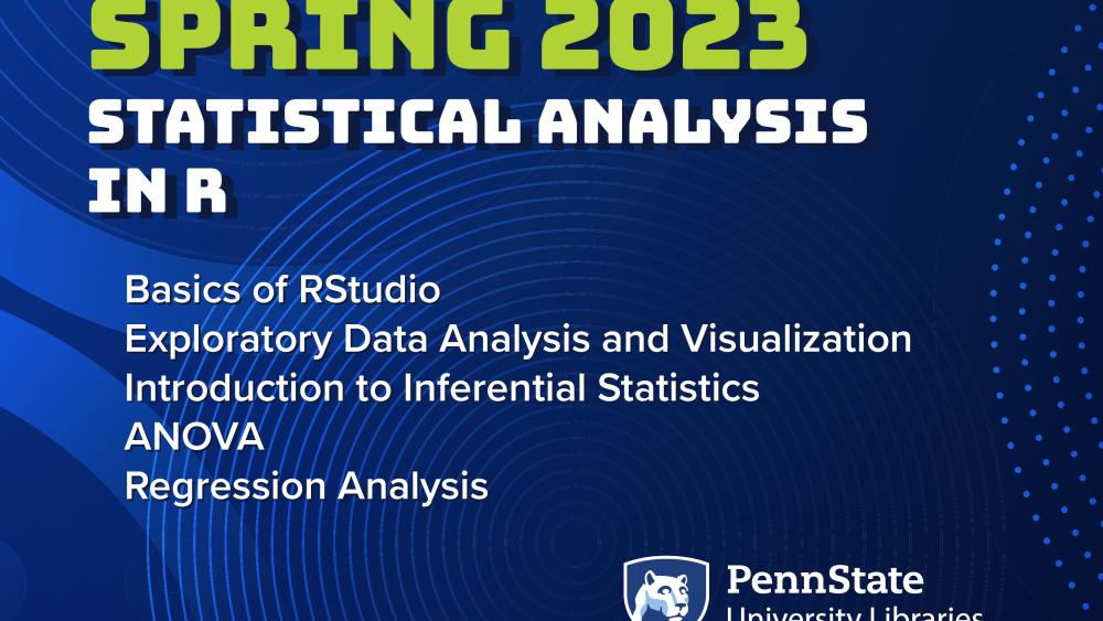 University Libraries to offer workshop series on statistical data ... University Libraries to offer workshop series on statistical data ...