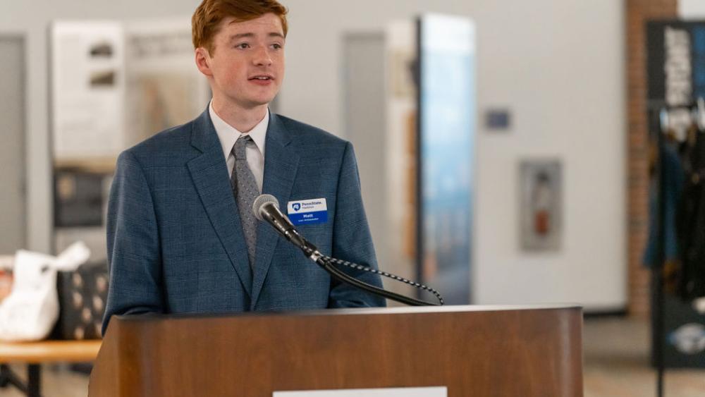 Matt Janson named Penn State Hazleton Student of the Month | Penn State ...