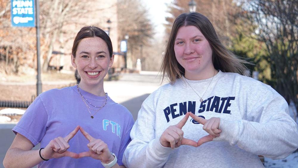 Penn State Hazleton duo eager to represent campus at THON | Penn State ...