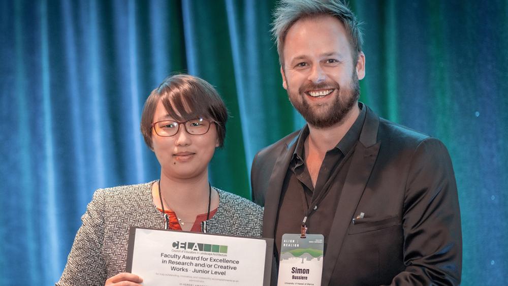 Landscape architecture professor recognized for interdisciplinary ...