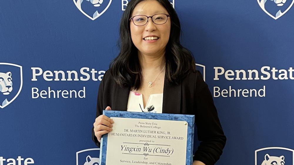 Wu named 2023 Hetzel Award recipient for leadership | Penn State University
