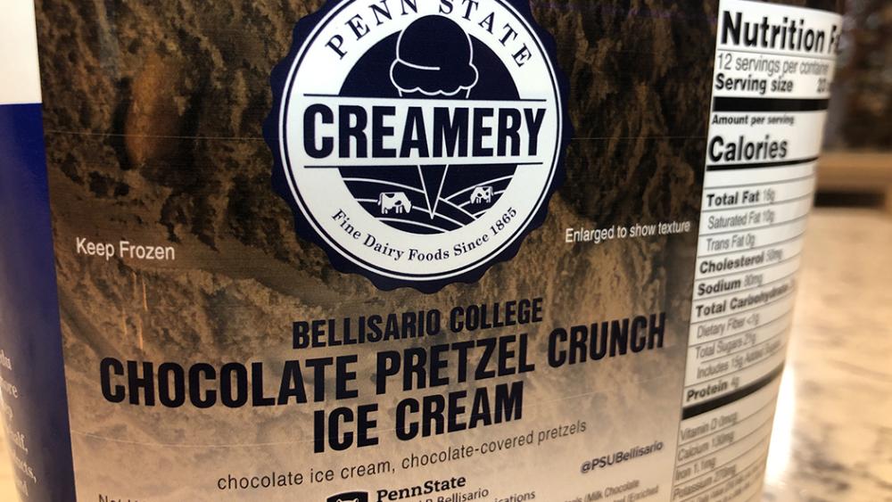 Scooping soon: Bellisario College Chocolate Pretzel Crunch joins flavor ...