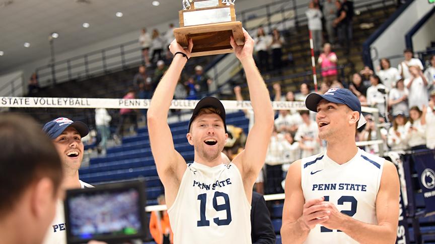 Men's volleyball wins EIVA Tournament championship | Penn State University