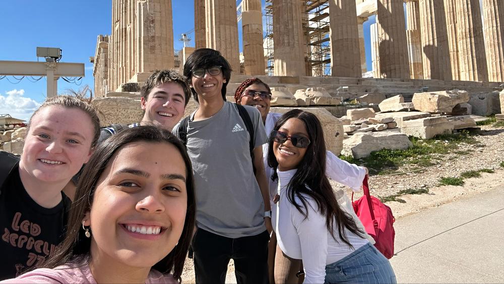 Liberal Arts students learn about wonders of the ancient world in ...