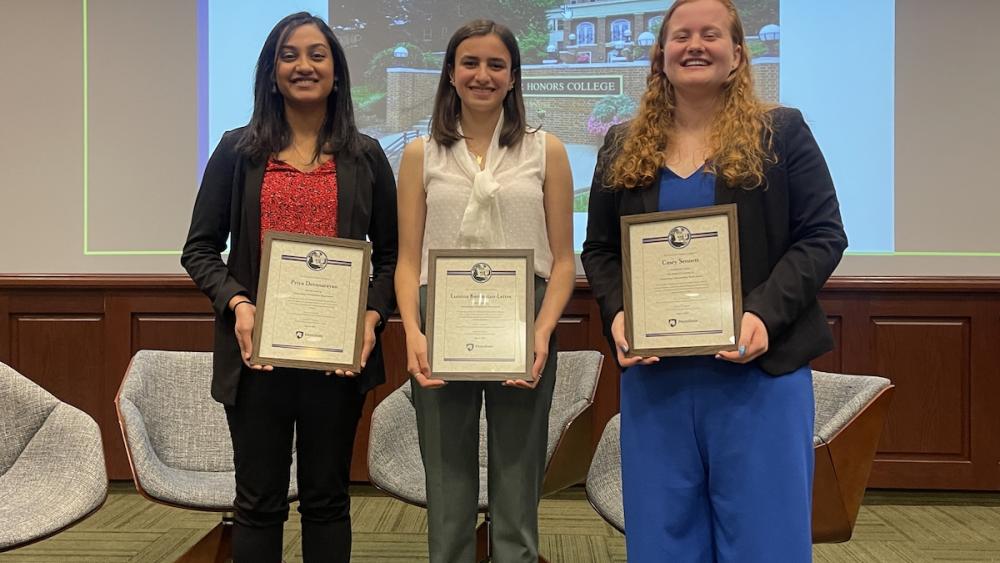 2023 Outstanding Undergraduate Thesis Award finalists, winner named ...