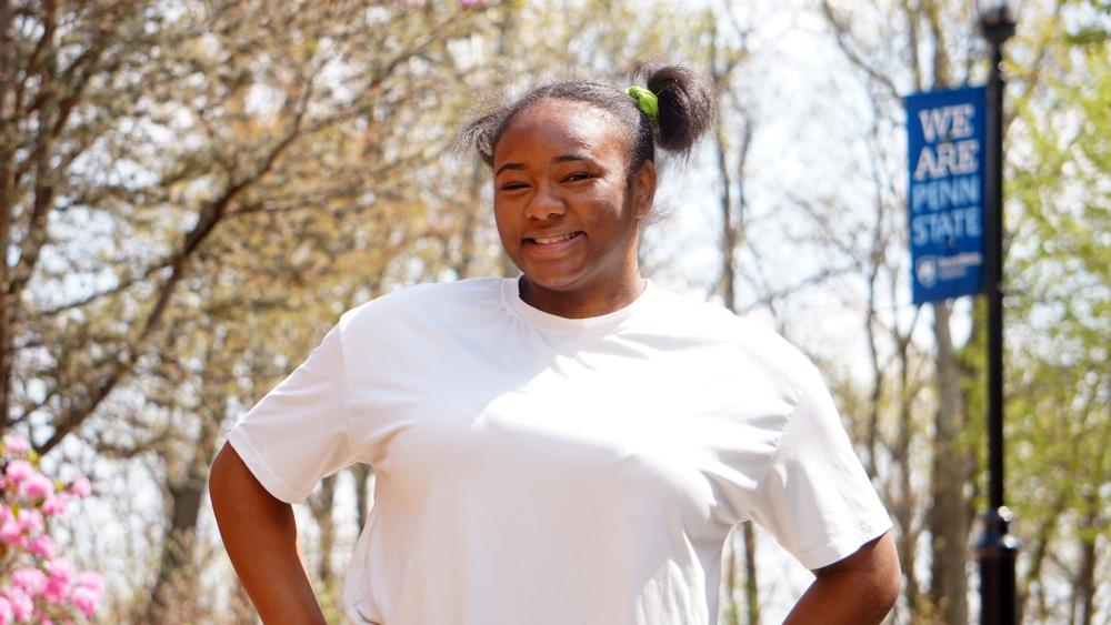 A’nyah Jackson earns April Student of the Month award | Penn State ...