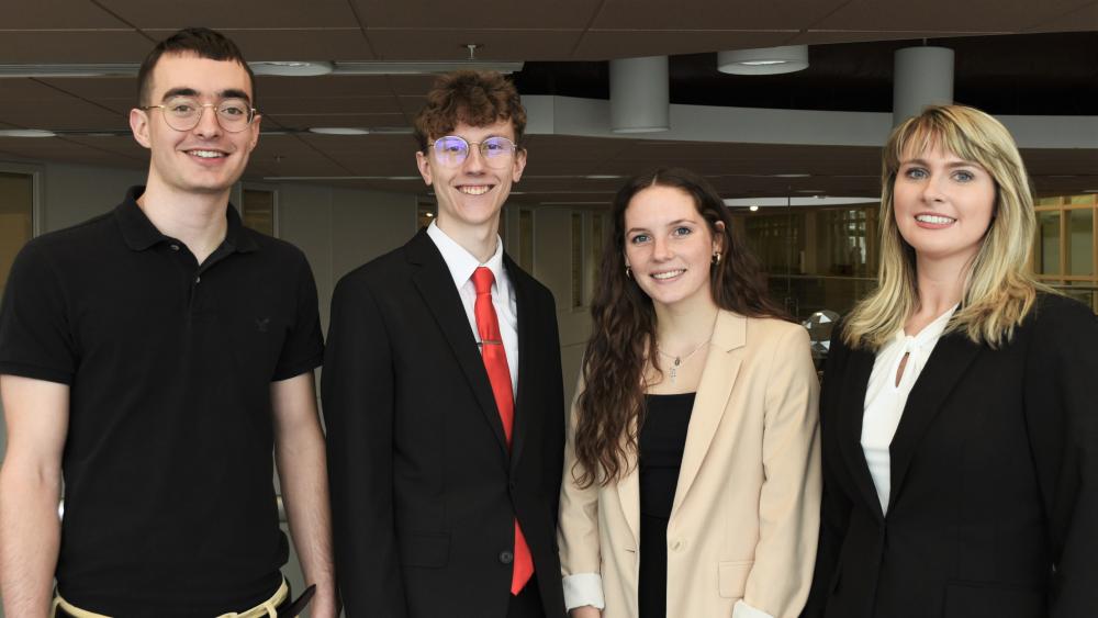 Behrend students share research at Black School of Business Showcase ...