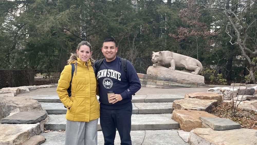 This husband and wife are graduating from Penn State together | Penn ...