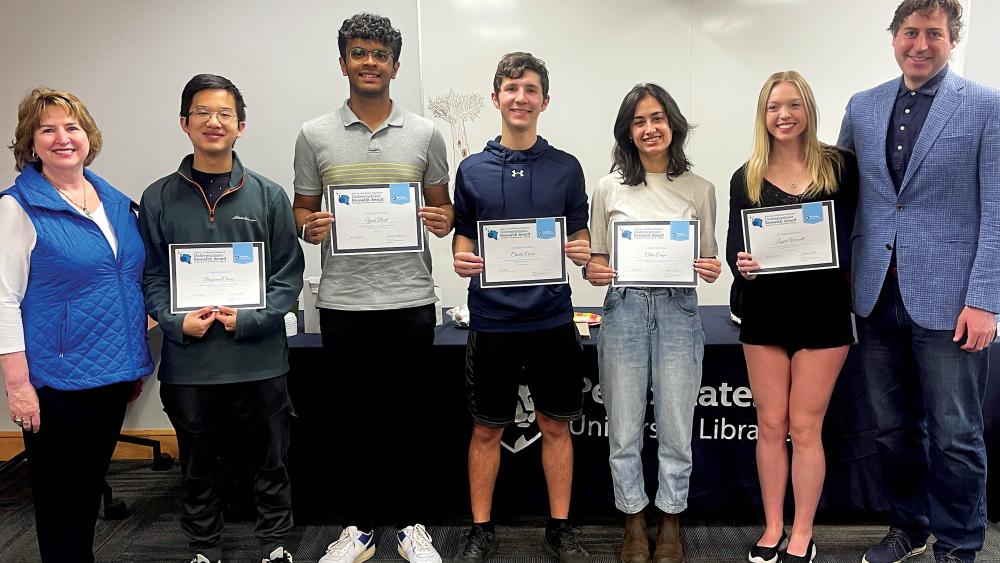 University Libraries Research Awards honor 136 students from 20 ...
