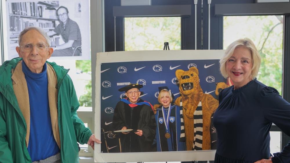 Penn State Brandywine distinguished professor honored for 50 years of ...