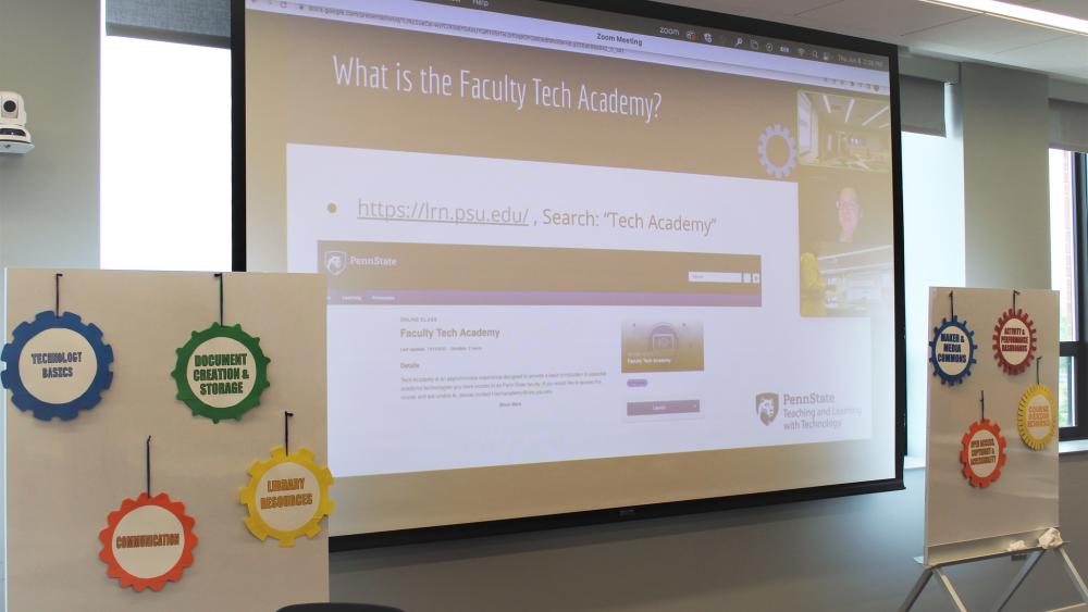 Faculty Tech Academy now available for asynchronous technology exploration | Penn State University