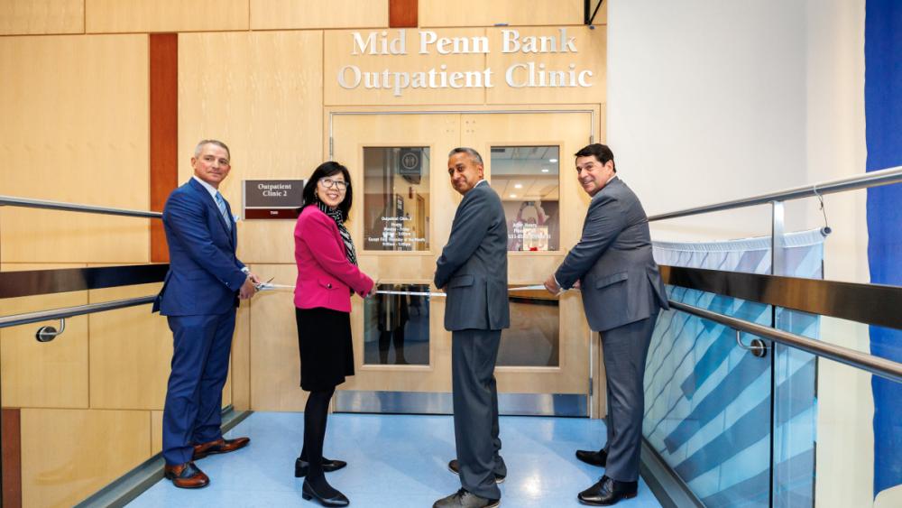 Penn State Health dedicates newly named Mid Penn Bank Outpatient Clinic ...
