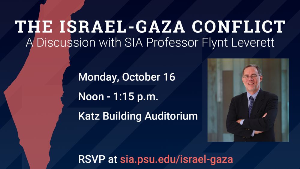 SIA professor, Middle East expert to discuss Israel-Gaza conflict ...