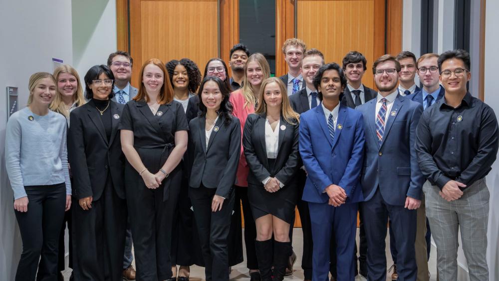 Order of the Sword and Shield National Honor Society installs Penn ...