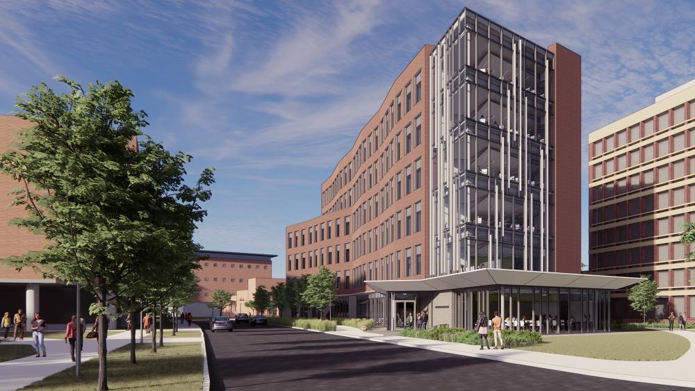 Future Susan Welch Liberal Arts Building to feature bird-friendly glass ...