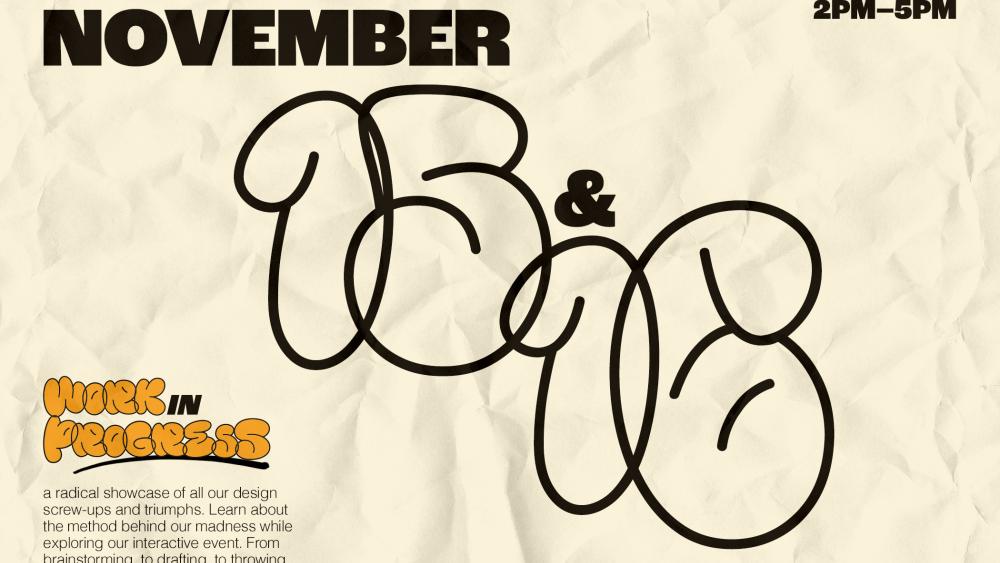 Graphic design students to host exhibition that highlights the process ...