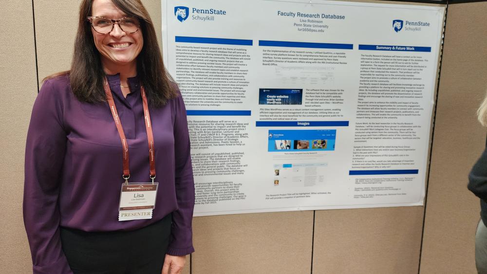 Schuylkill launches database featuring interdisciplinary faculty ...