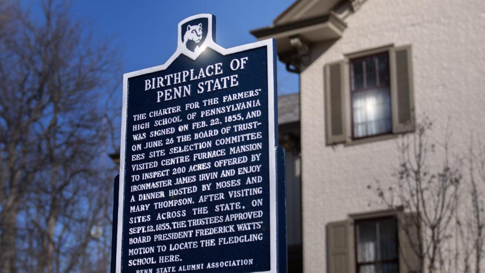 ‘Birthplace of Penn State’ historical marker dedicated at Centre ...