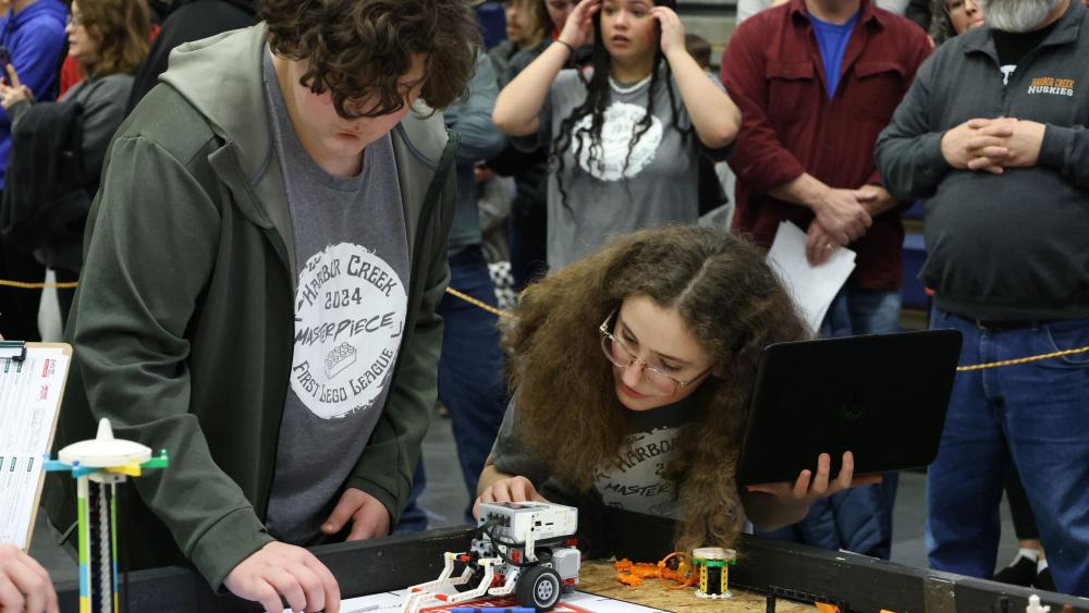 LEGO robotics competition draws 25 youth teams to Penn State Behrend ...