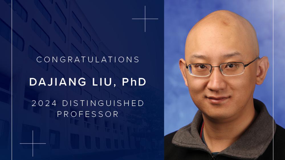 Dajiang Liu named a distinguished professor by Penn State | Penn State University