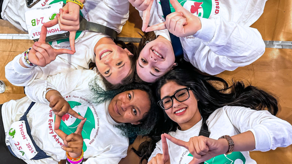 Four Lehigh Valley students represent campus at record-breaking THON ...