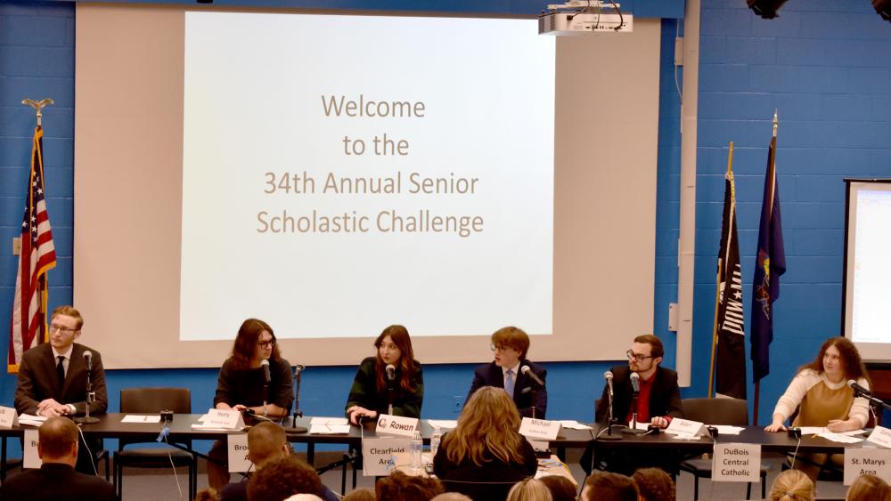 Area scholars take part in Senior Scholastic Challenge at Penn State ...