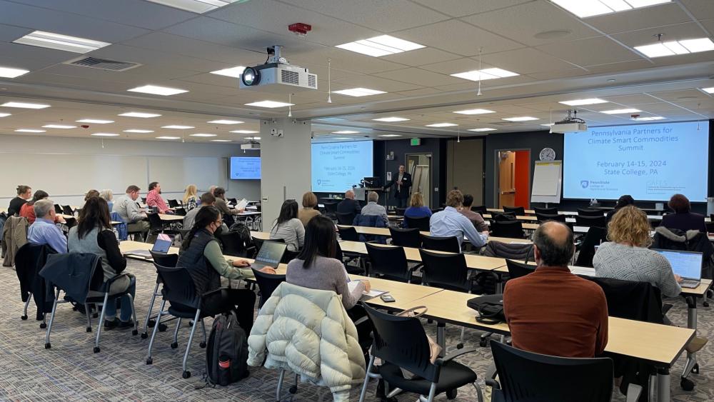 Penn State-hosted summit highlighted collaboration on climate-smart ag ...